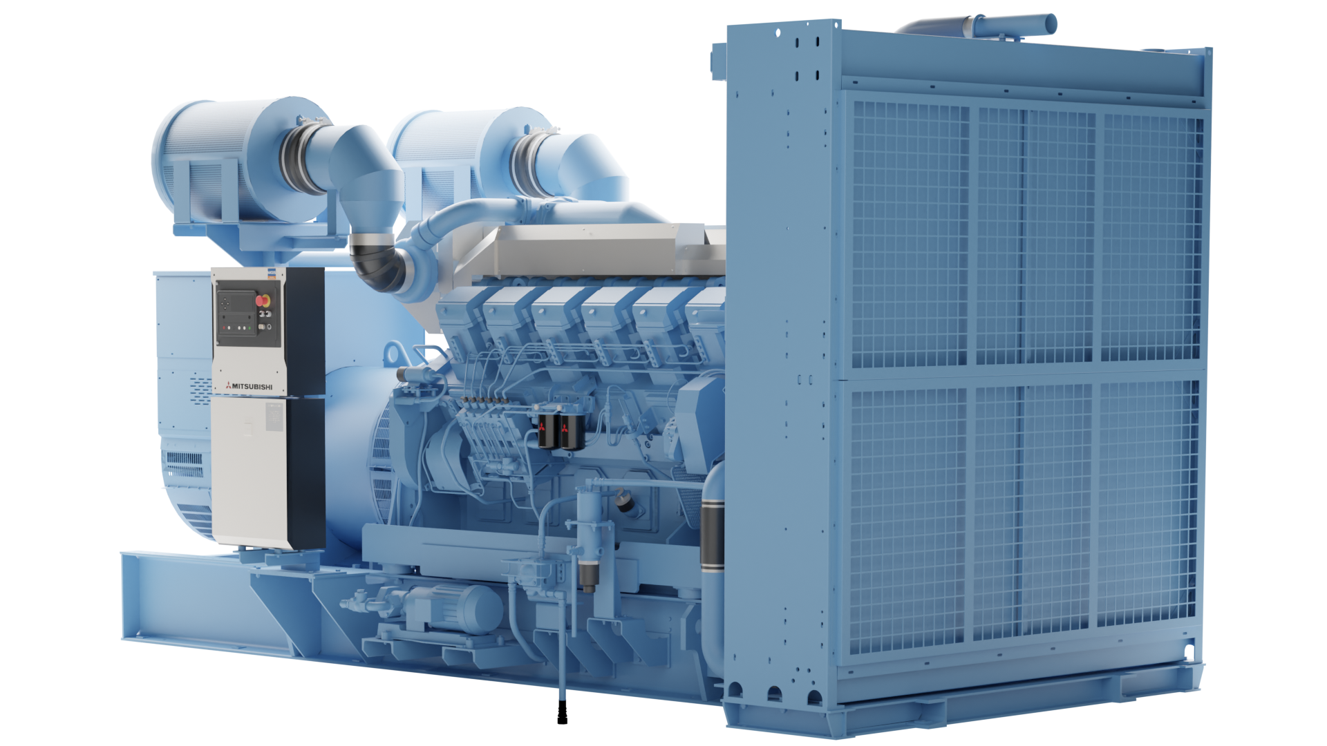 Diesel Generator Sets MGS1100R | Mitsubishi Heavy Industries Engine ...