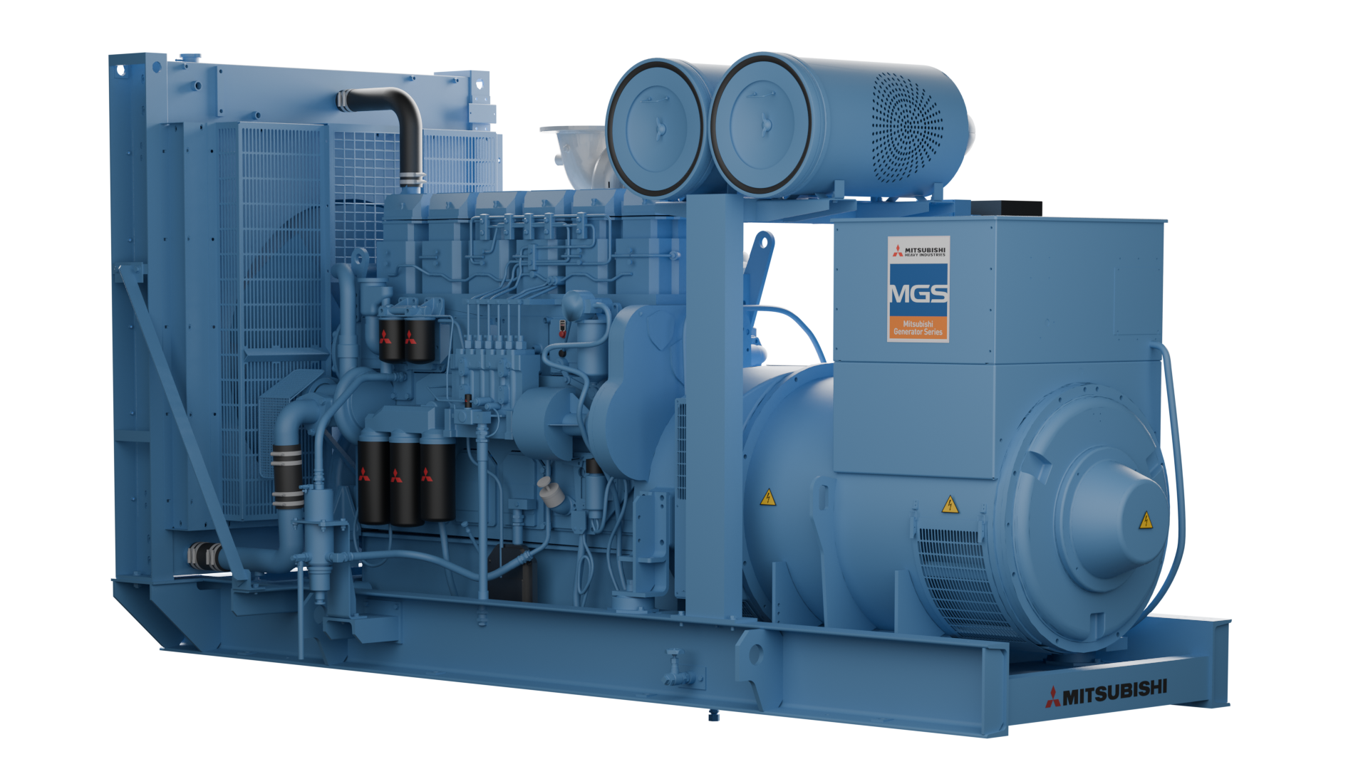 Diesel Generator Sets MGS0700R | Mitsubishi Heavy Industries Engine ...