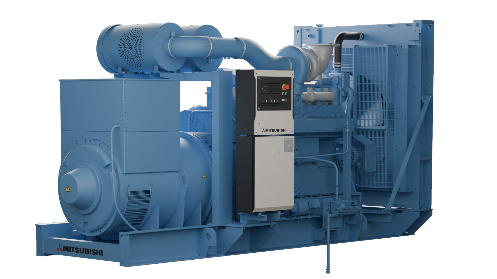 Diesel Generator Sets MGS0500R | Mitsubishi Heavy Industries Engine ...