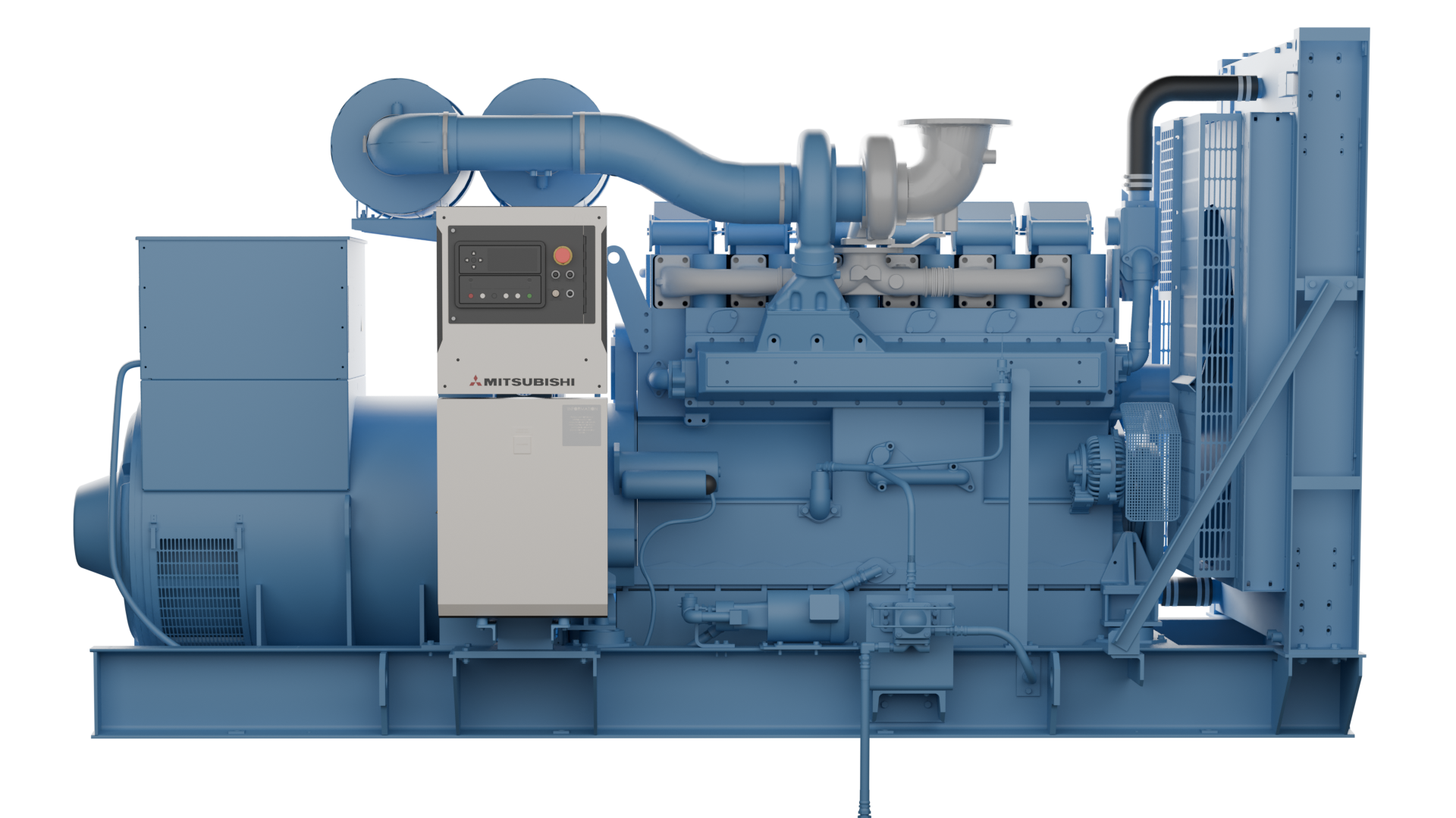 Diesel Generator Sets MGS0600R | Mitsubishi Heavy Industries Engine ...