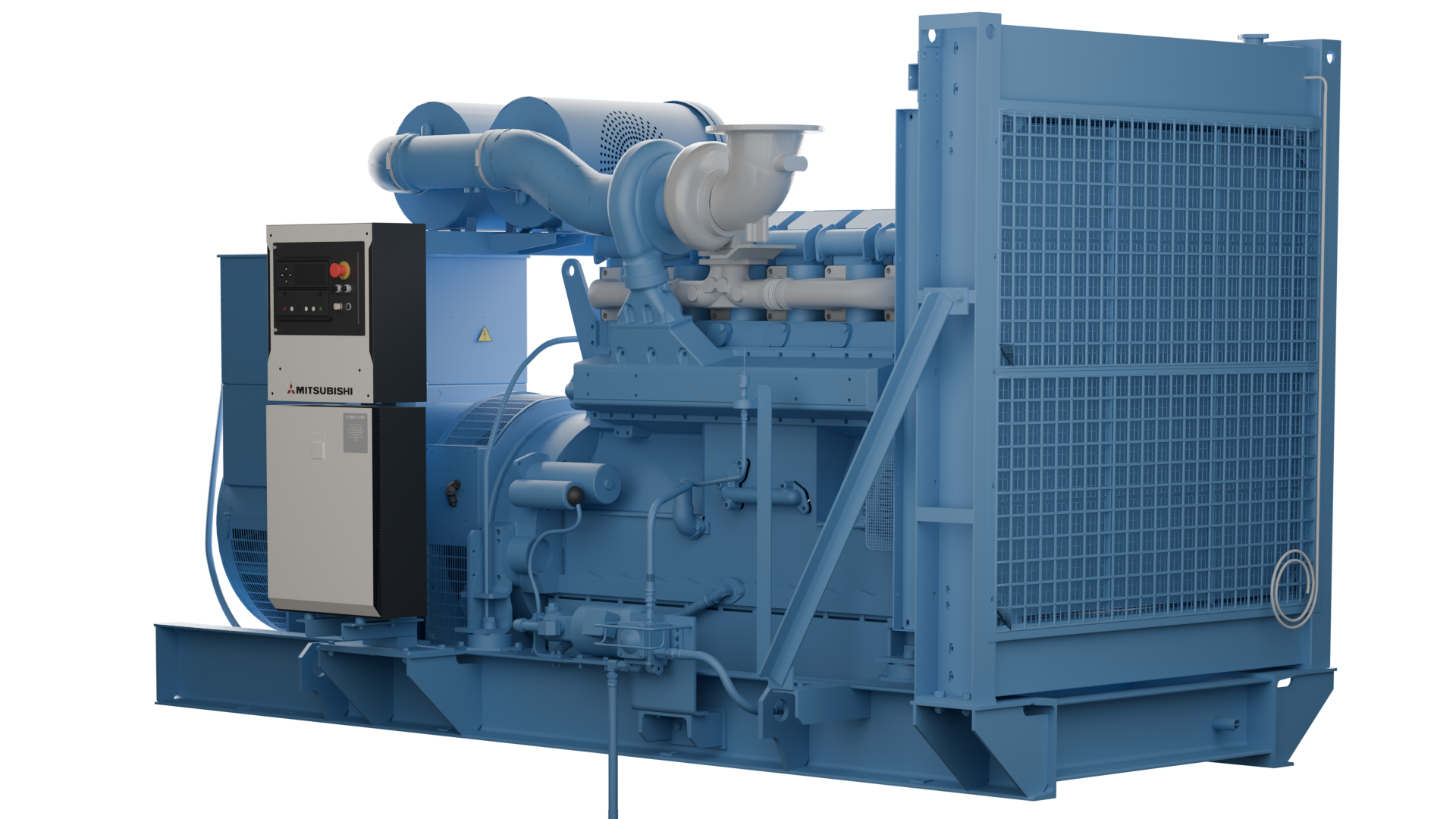 Diesel Generator Sets MGS0500C | Mitsubishi Heavy Industries Engine ...