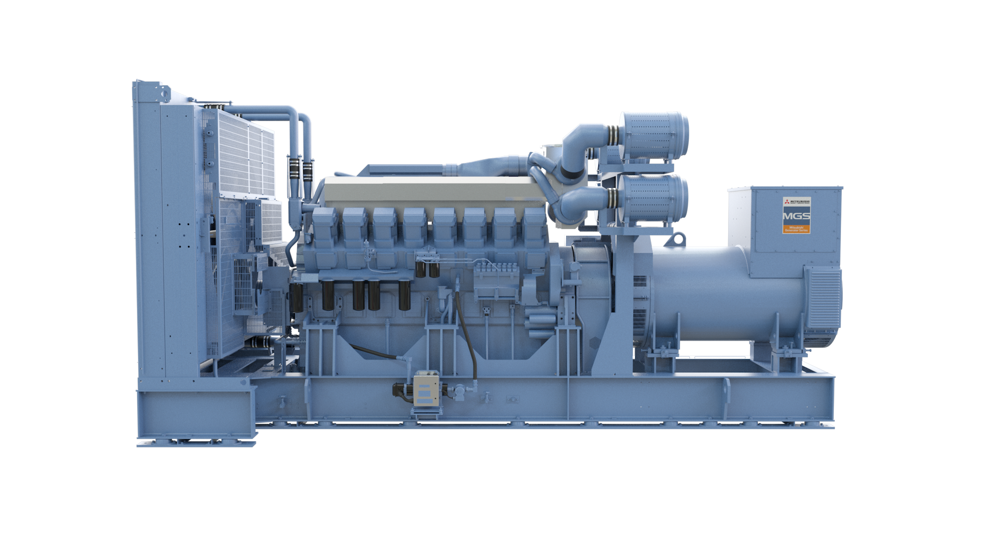 Diesel Generator Sets MGS2500R | Mitsubishi Heavy Industries Engine ...