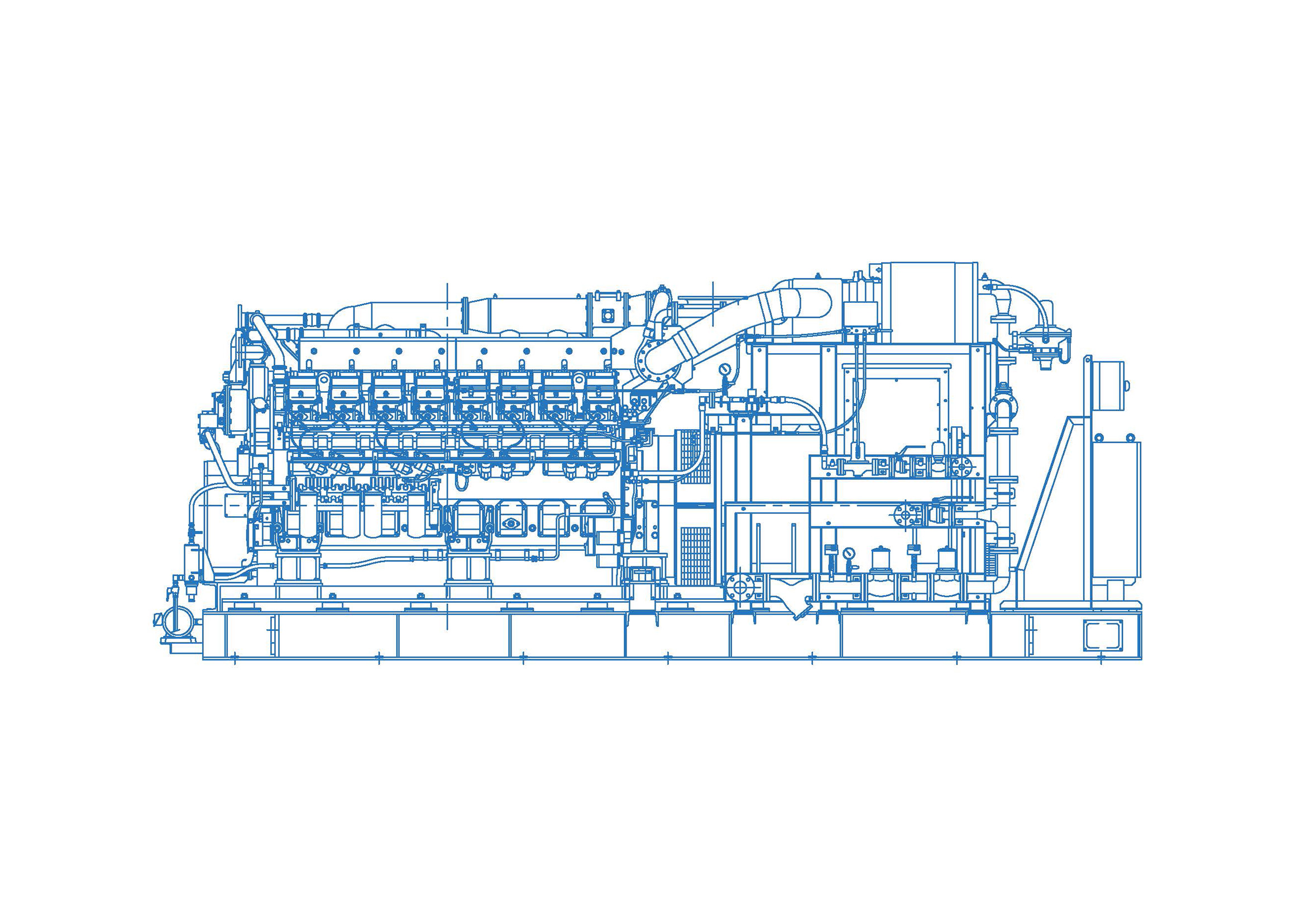 Gas Generator Sets MGS1000G | Mitsubishi Heavy Industries Engine System ...