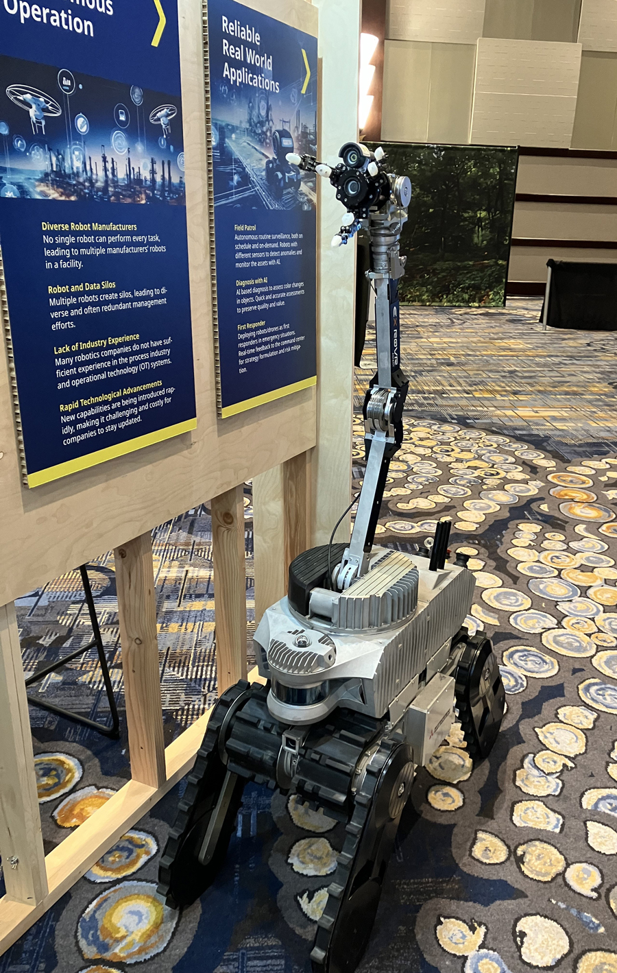 EX ROVR "ASCENT", the autonomous, explosion-proof, plant inspection ...